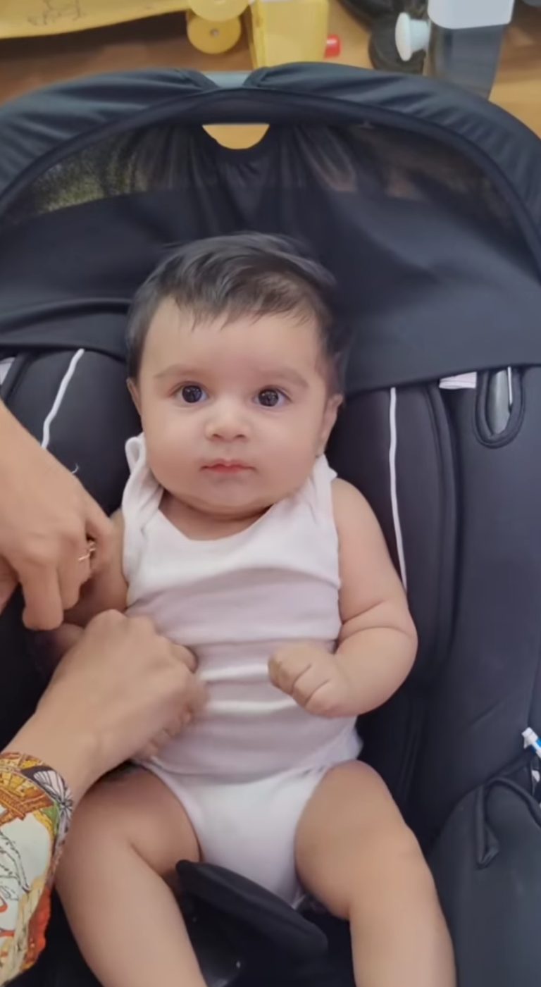 Srha Asghar Son's Adorable New Pictures | Reviewit.pk