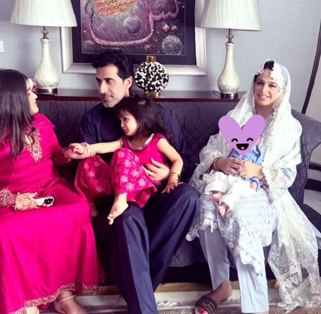 Adorable Pictures of Pakistani Celebrities from Eid Ul Adha Day 1 - Part 2 | Reviewit.pk