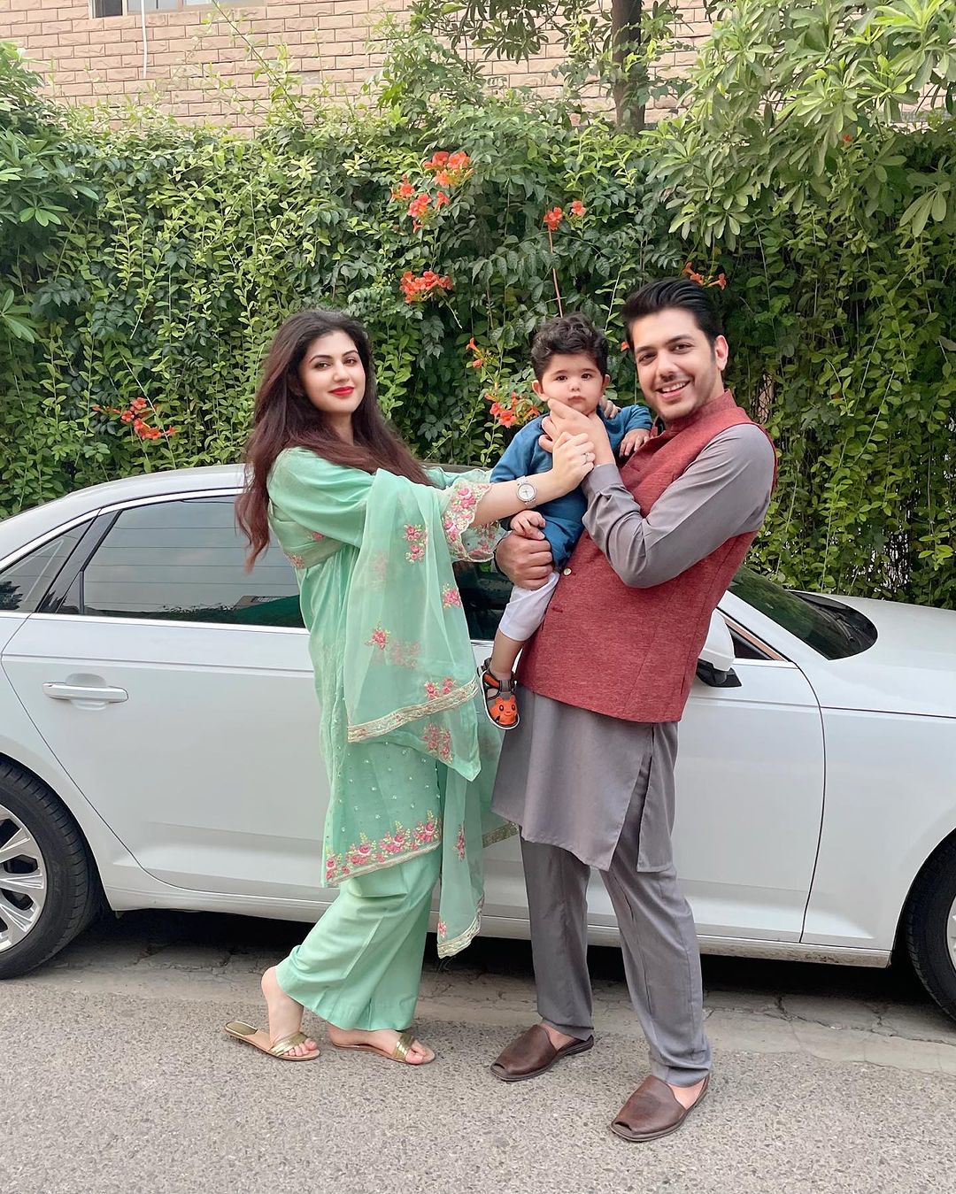Goher Mumtaz And Anam Goher's Beautiful Eid Ul Adha With Baby Boy ...
