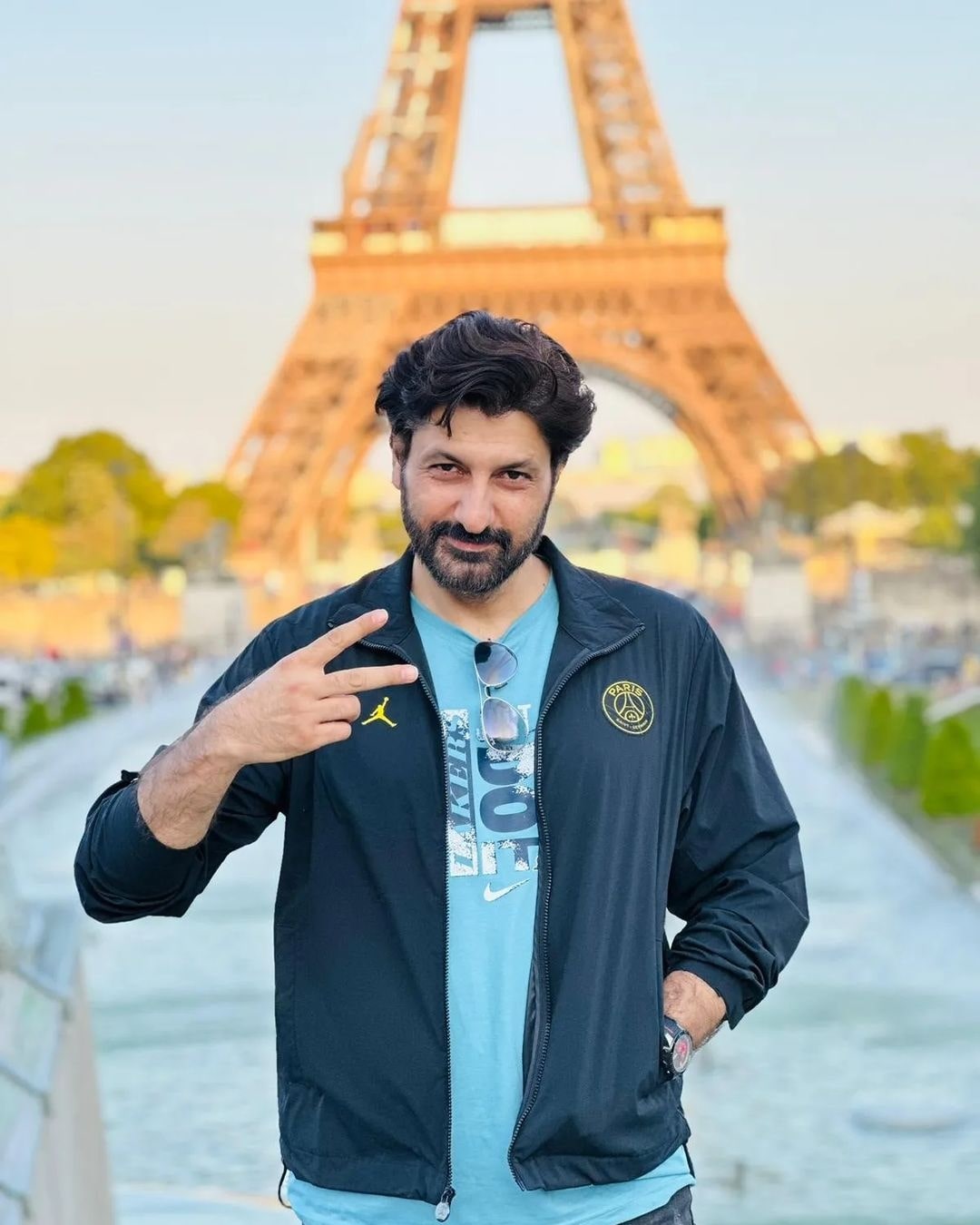 Syed Jibran Vacations In Paris With Son Yoel Syed Jibran | Reviewit.pk