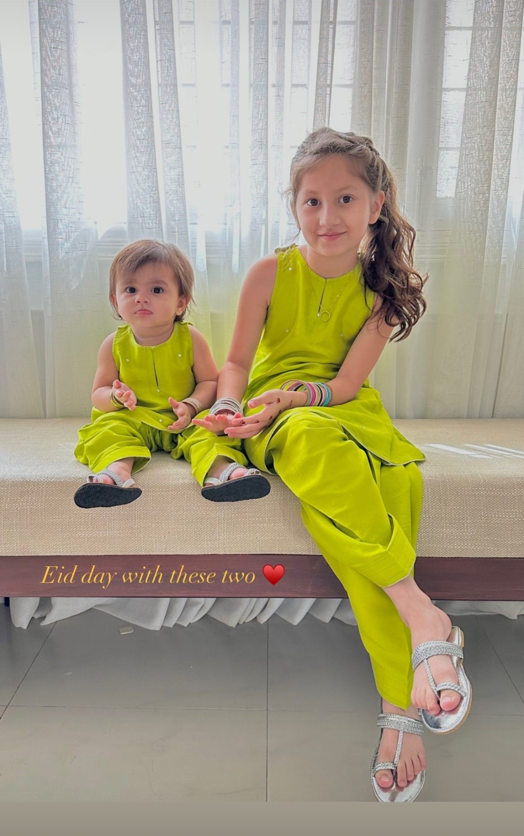 A Glimpse Into Sadaf Kanwal & Shahroz Sabzwari Eid Day | Reviewit.pk