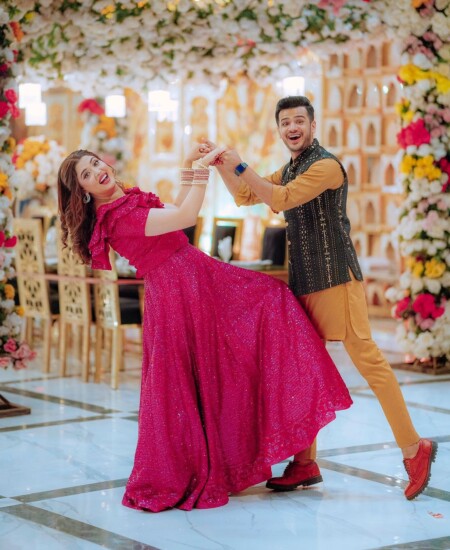 Kanwal Aftab And Zulqarnain New HD Pictures From Sehar Hayat Mehndi ...