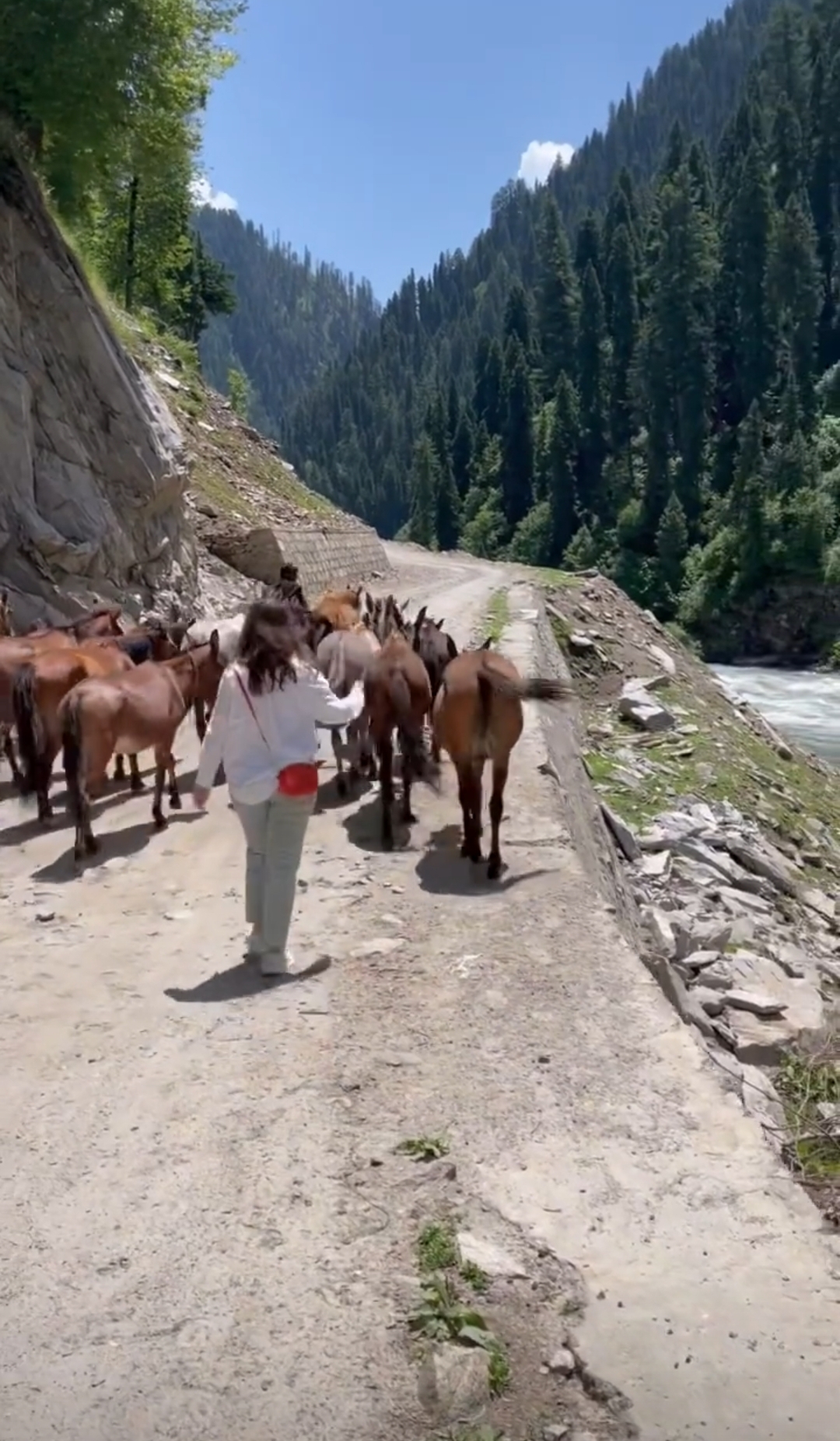 Komal Aziz Khan Spent Eid In Kashmir | Reviewit.pk