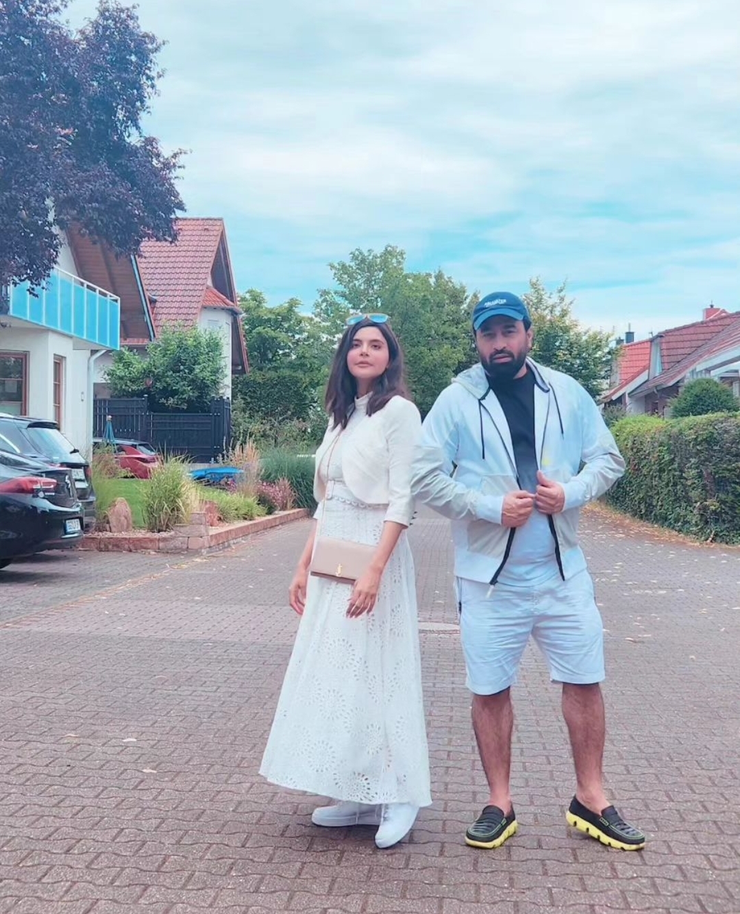 Nida Yasir Shares New Family Pictures from Germany | Reviewit.pk