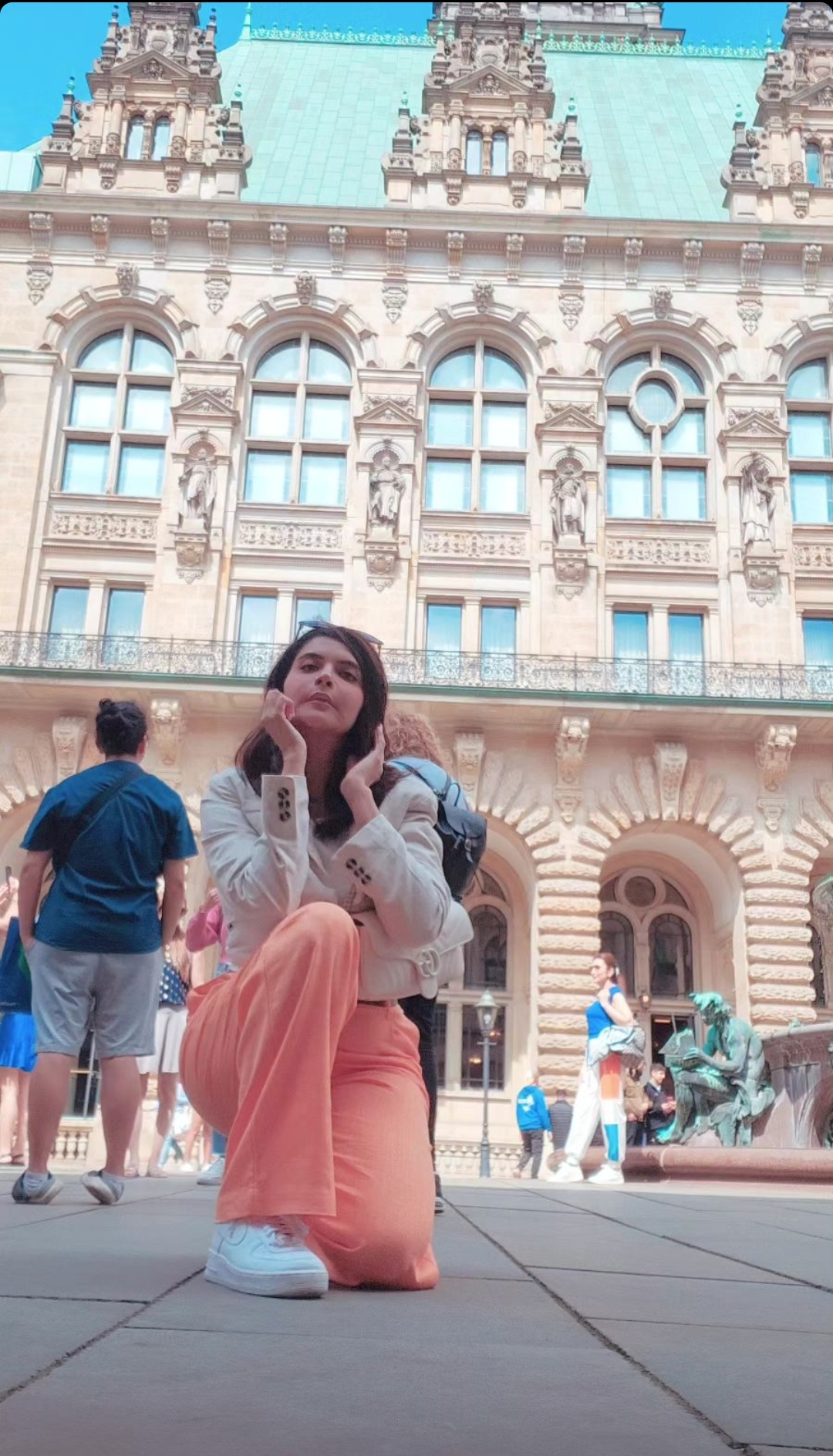 Nida Yasir Shares New Family Pictures from Germany | Reviewit.pk