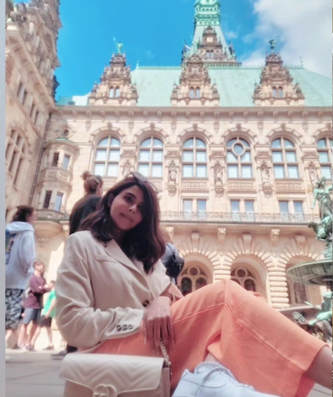 Nida Yasir Shares New Family Pictures from Germany | Reviewit.pk