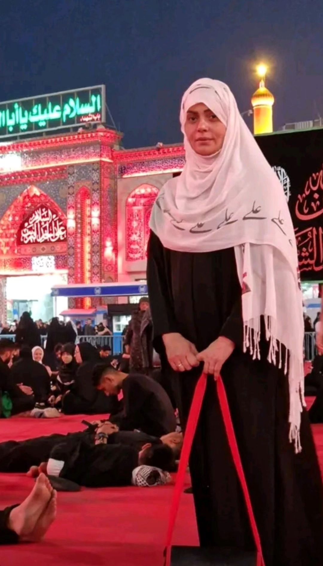 Sadia Imam New Pictures From Karbala, Iraq | Reviewit.pk
