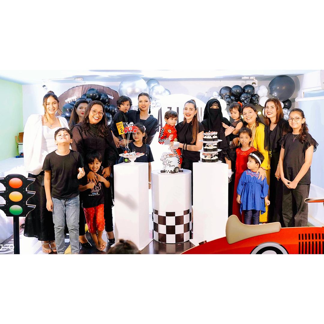 Saniya Shamshad Celebrates Son Azlan's 2nd Birthday | Reviewit.pk