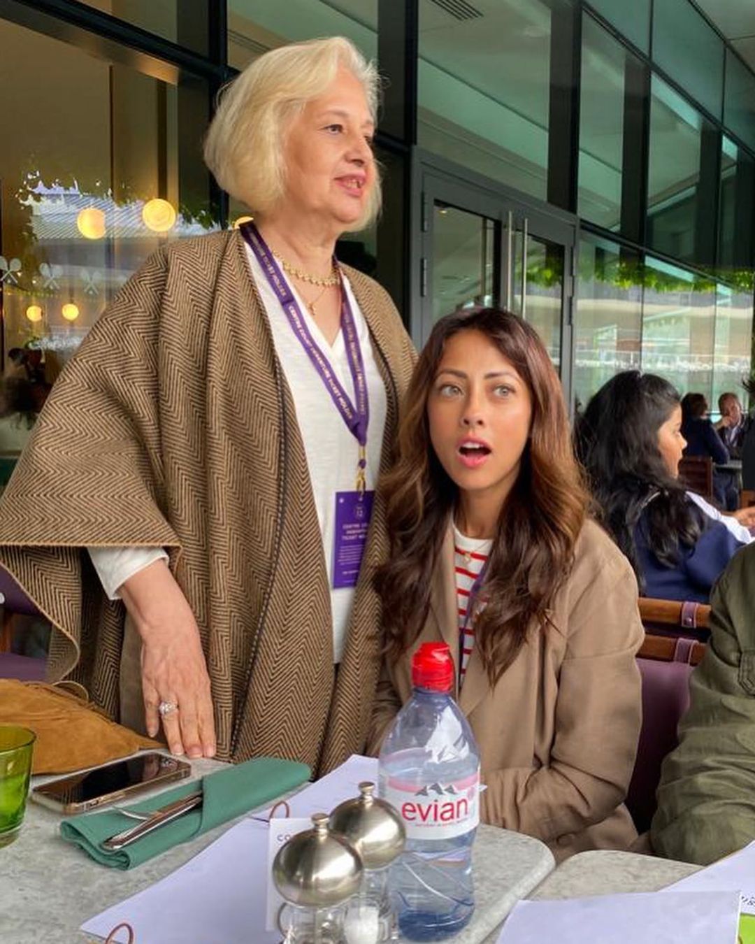 Ainy Jaffri Attends Barbie Premiere And Wimbledon In London | Reviewit.pk