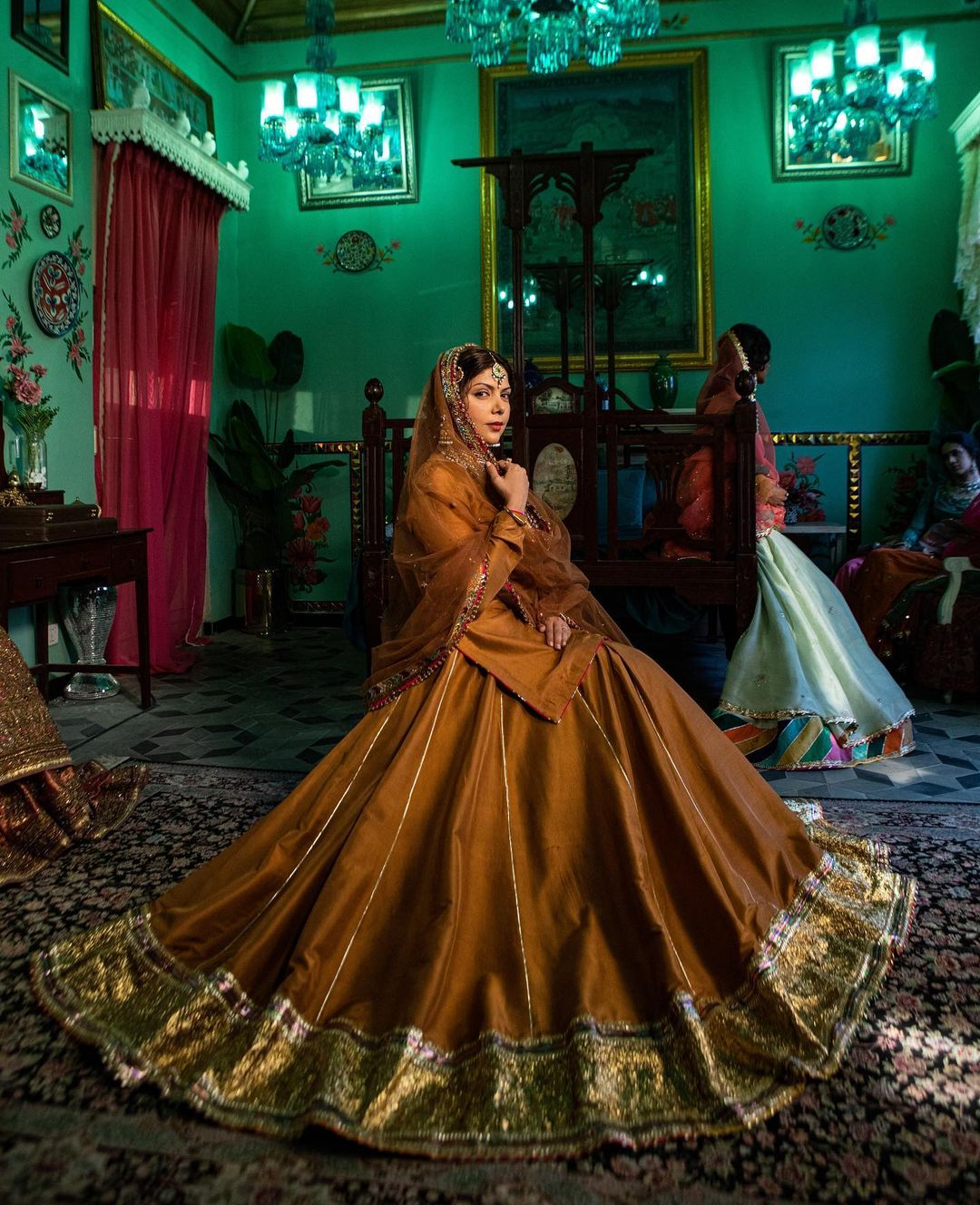 Hadiqa Kiani Stuns in Regal Fahad Hussayn Shoot