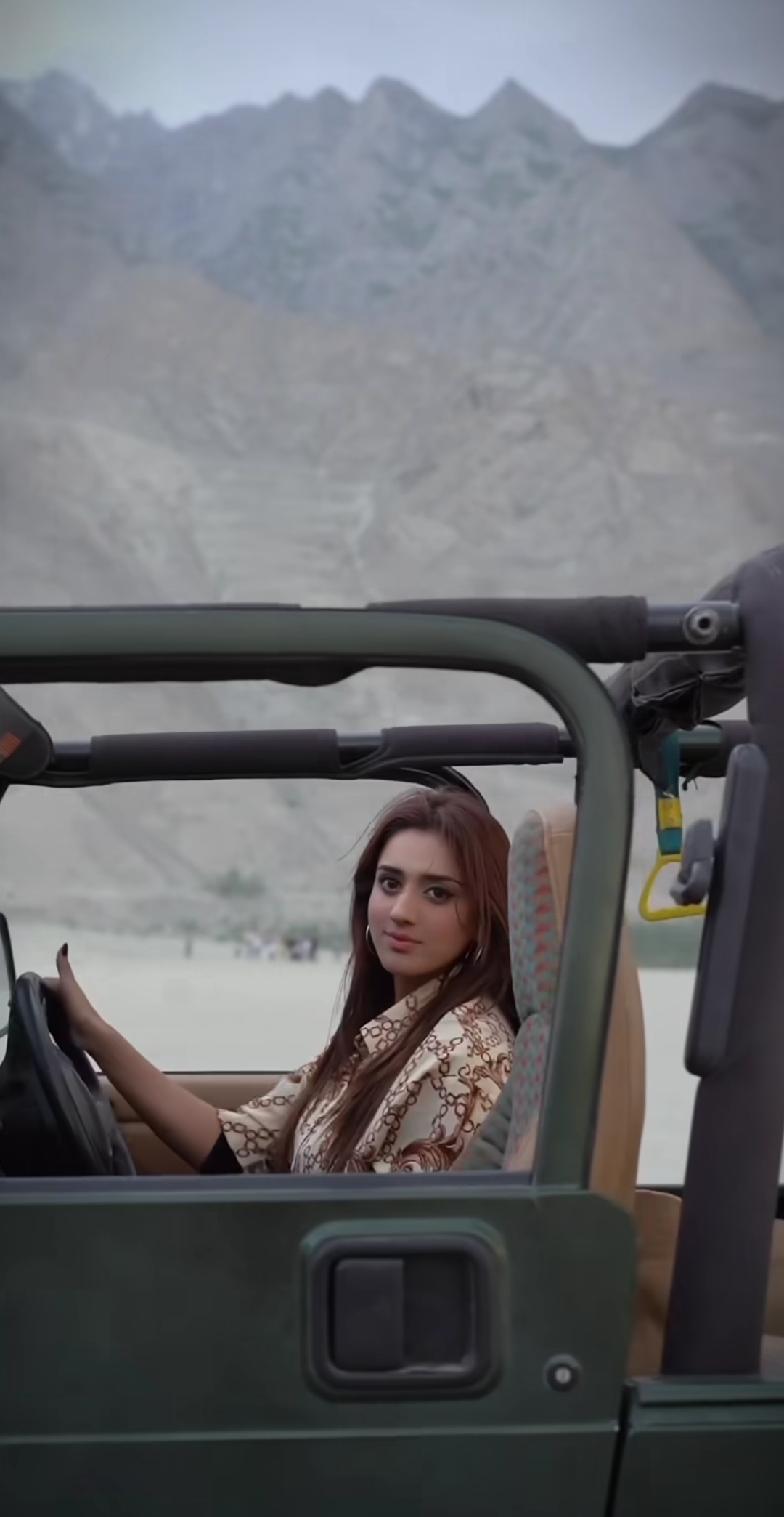 Jannat Mirza Pictures & Instagram Reel from Cold Desert Skardu ...