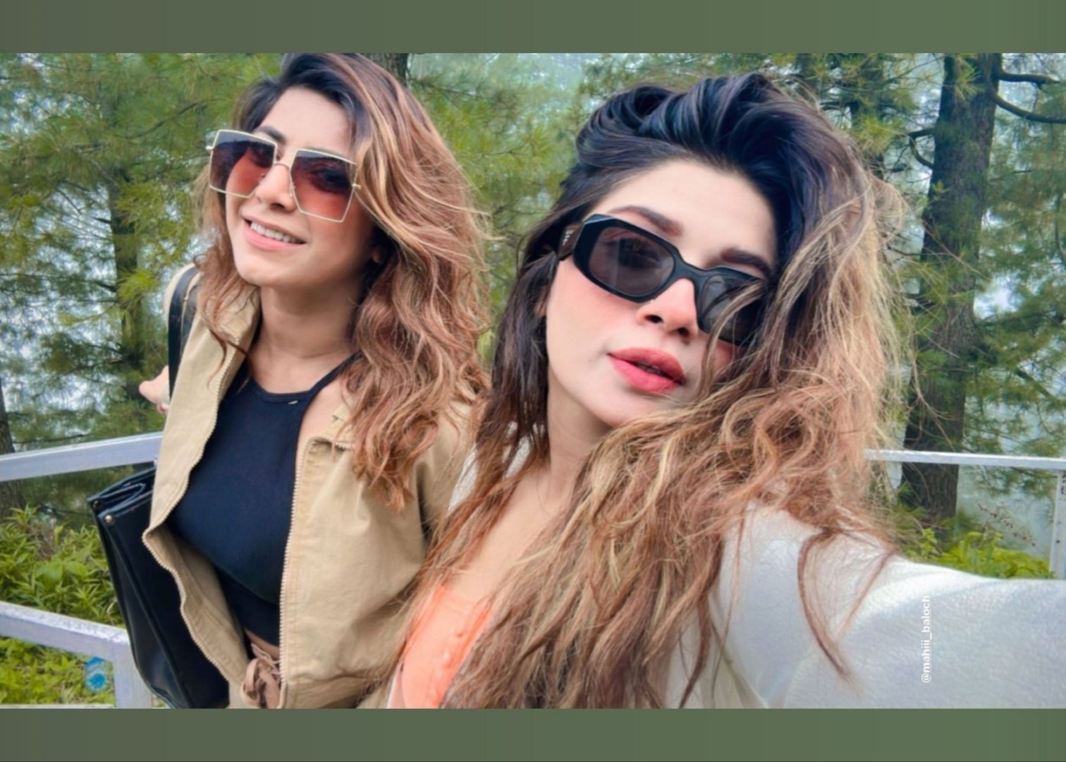 Mahi Baloch Adorable New Vacation Pictures | Reviewit.pk