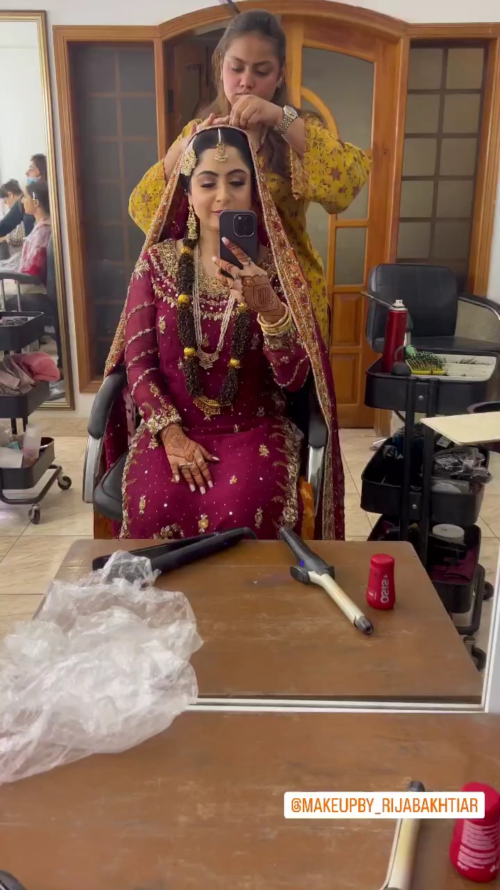 Actress Rahma Khan's Beautiful Wedding Pictures | Reviewit.pk