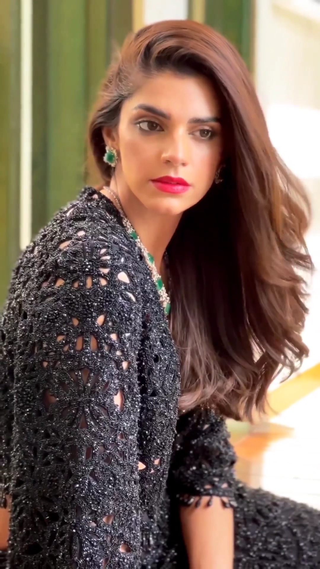 Sanam Saeed Stuns In Black In Her Latest Shoot | Reviewit.pk