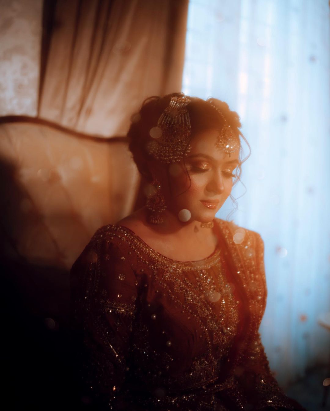 Tiktoker Sehar Hayat's Gorgeous Mehndi Pictures | Reviewit.pk