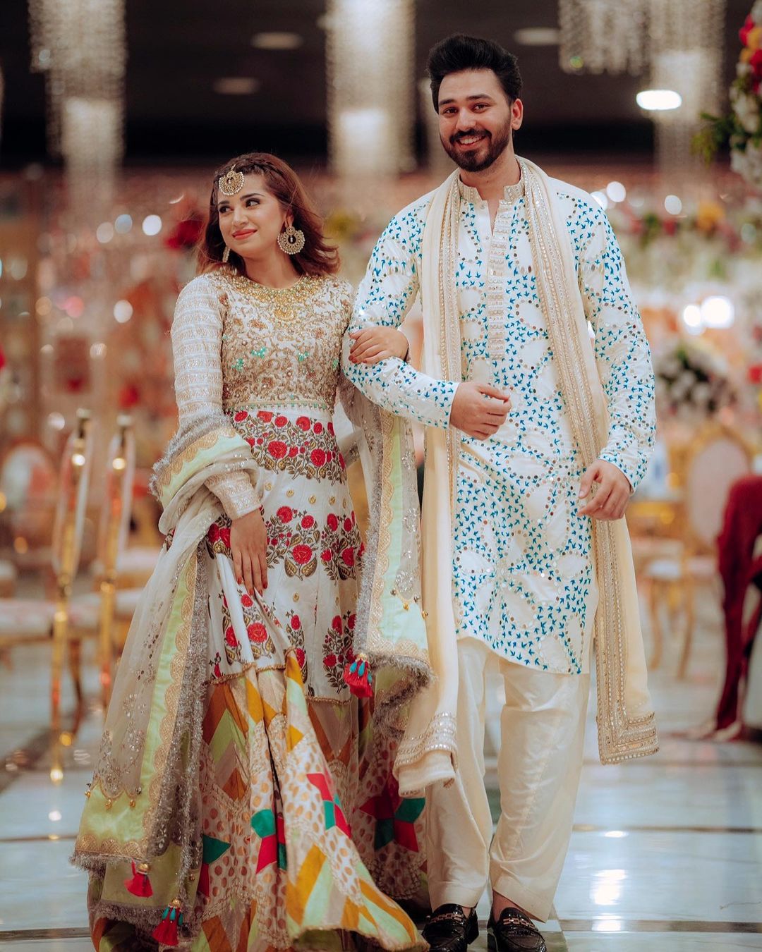 Tiktok Stars Share Their HD Pictures From Sehar Hayat's Mehndi Event ...