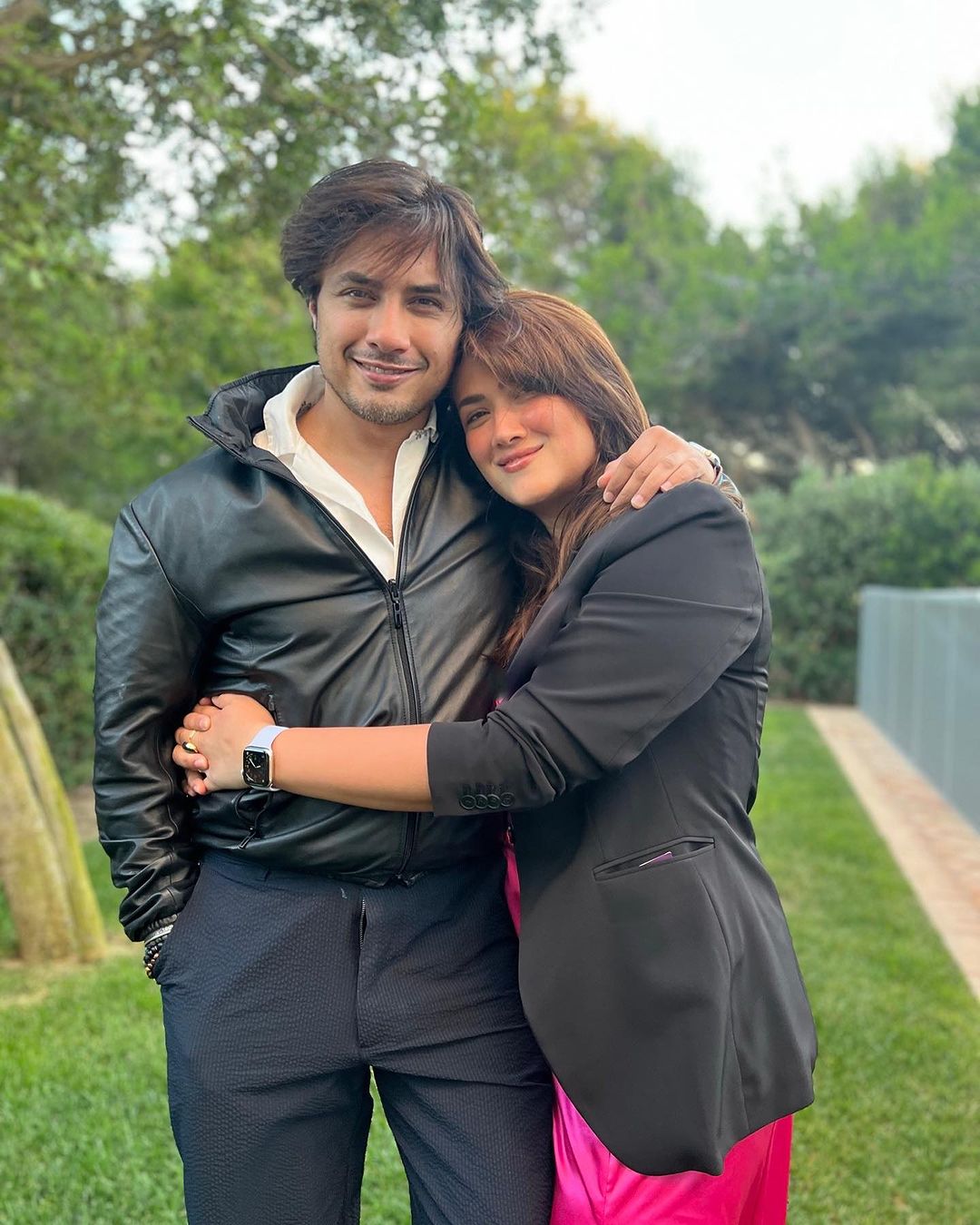 Ali Zafar Shares Beautiful Vacation Pictures With Wife Ayesha Fazli ...