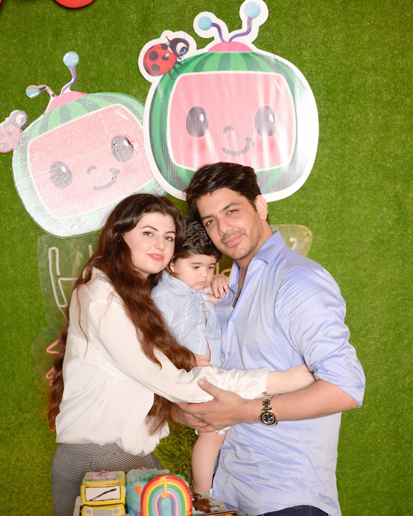 Goher Mumtaz & Anam Goher Celebrate Son Suleiman's First Birthday ...