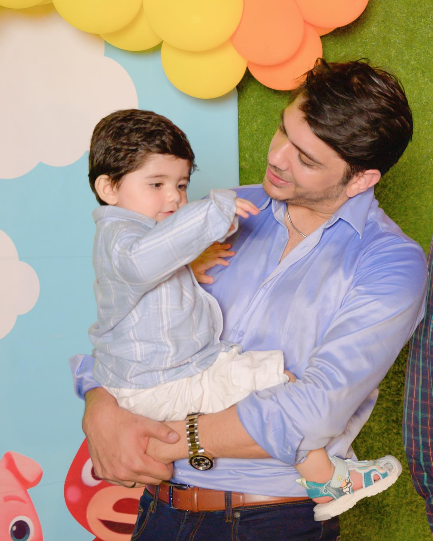Goher Mumtaz & Anam Goher Celebrate Son Suleiman's First Birthday ...