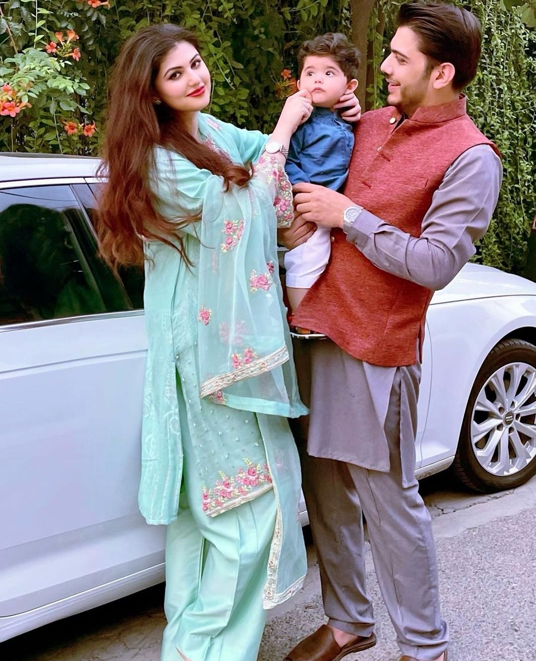 Goher Mumtaz & Anam Goher Celebrate Son Suleiman's First Birthday ...