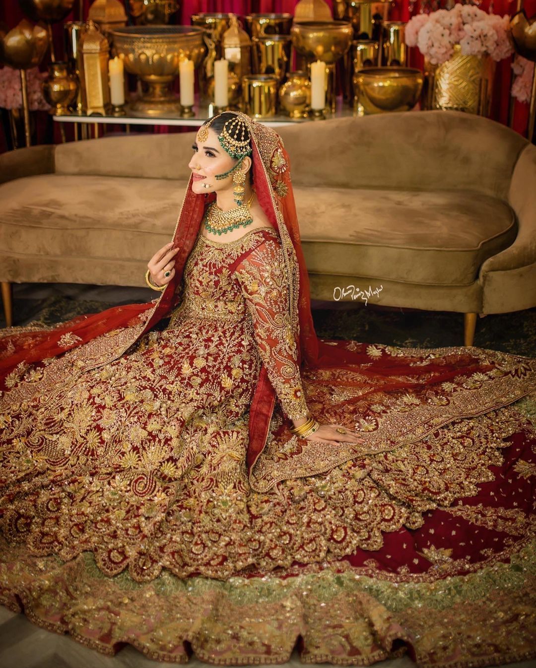 Hareem Farooq's Ethereal Bridal Shoot | Reviewit.pk