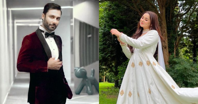Hania Aamir- Ahmed Ali Akbar Are Stunners In Ali Xeeshan Shoot ...