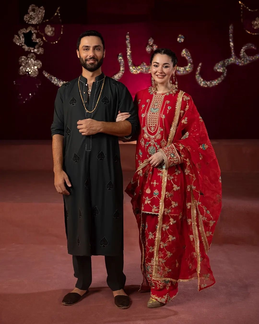 Hania Aamir- Ahmed Ali Akbar Are Stunners In Ali Xeeshan Shoot ...