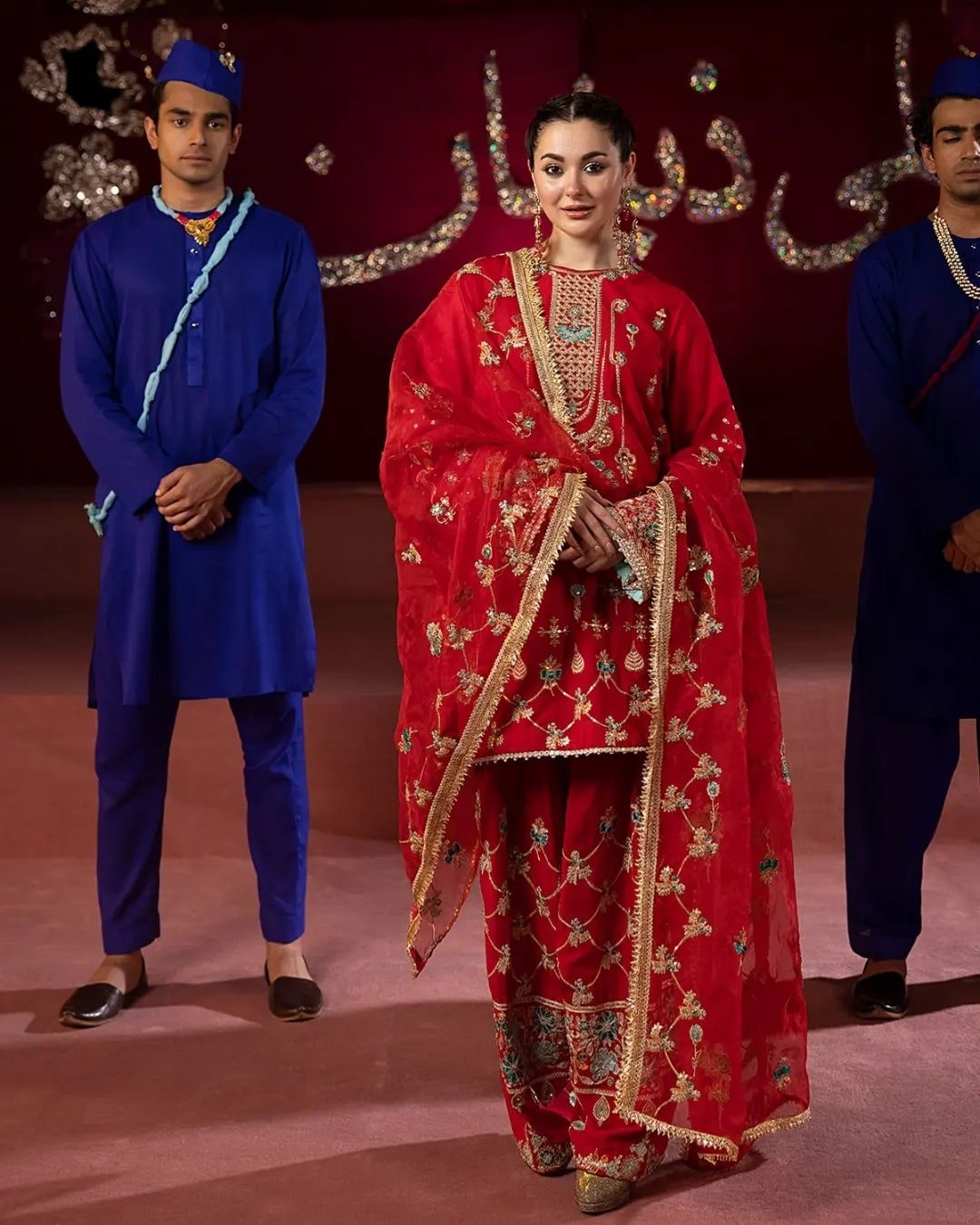 Hania Aamir- Ahmed Ali Akbar Are Stunners In Ali Xeeshan Shoot | Reviewit.pk