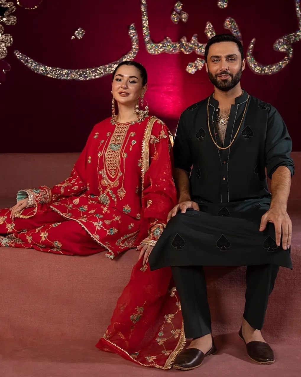 Hania Aamir- Ahmed Ali Akbar Are Stunners In Ali Xeeshan Shoot ...