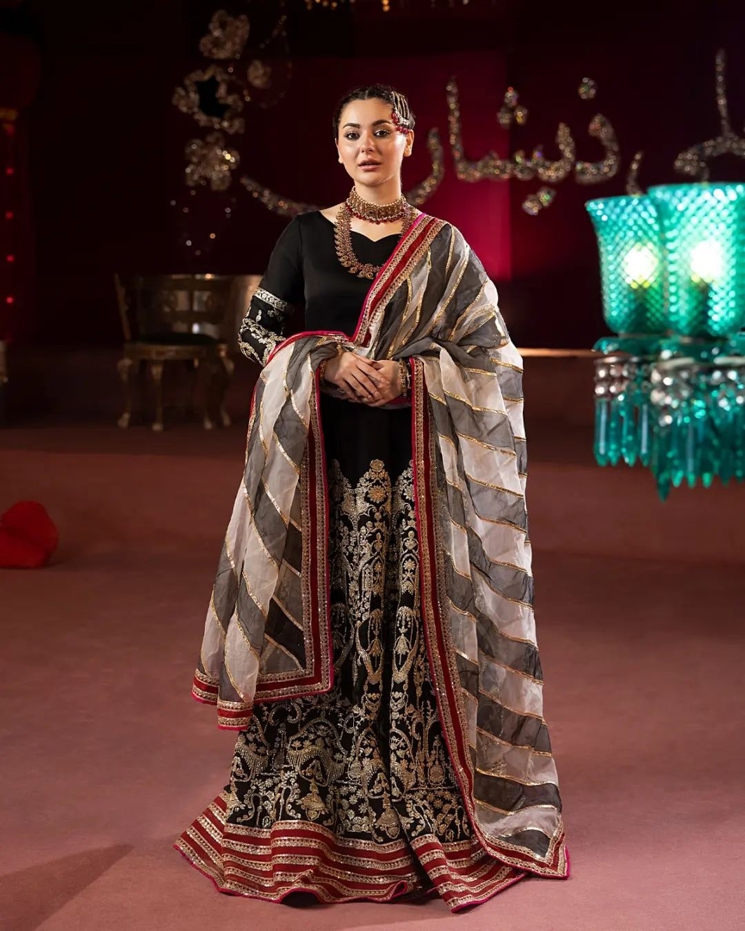 Hania Aamir- Ahmed Ali Akbar Are Stunners In Ali Xeeshan Shoot | Reviewit.pk