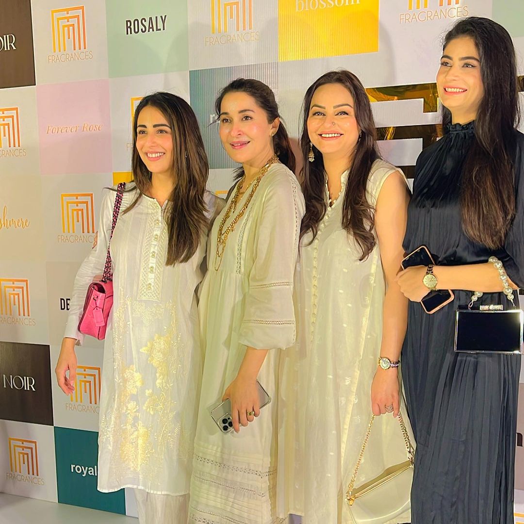 Celebrities Grace Musarrat Misbah's Perfume Launch | Reviewit.pk