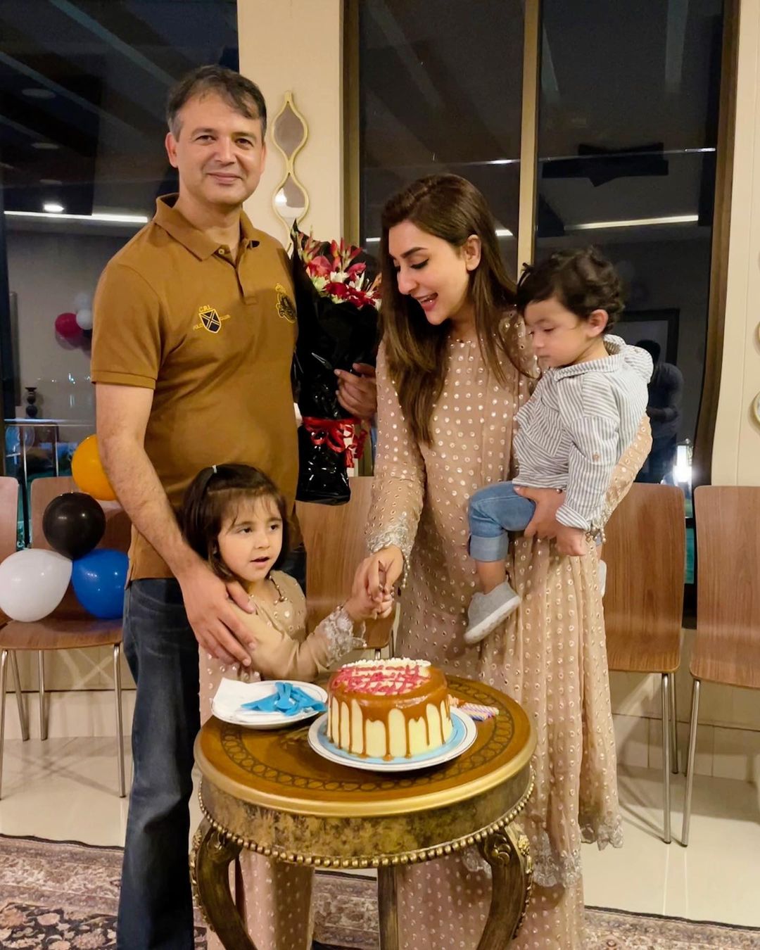 Aisha Khan Shares Pictures From Her Daughter's Birthday Celebration | Reviewit.pk