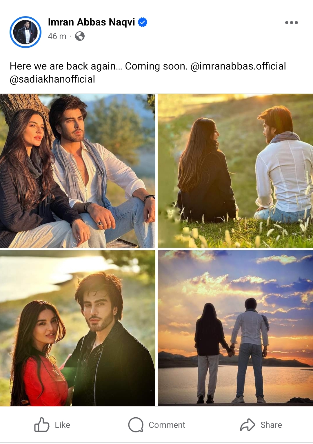 Imran Abbas and Sadia Khan’s Upcoming Drama Excites Fans | Reviewit.pk