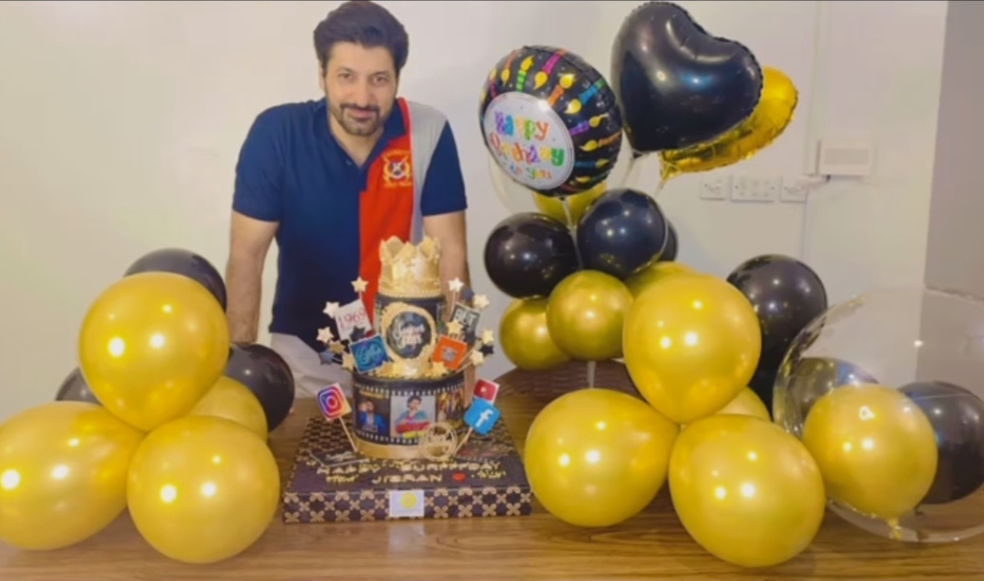 Actor Syed Jibran Birthday Celebration With Family | Reviewit.pk