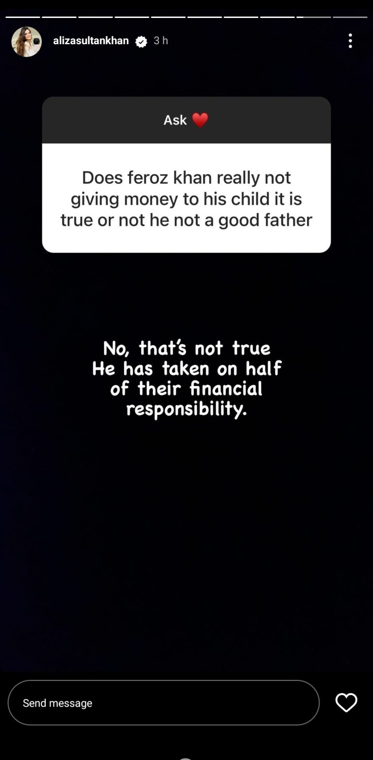 Aliza Sultan Shares Details About Feroze Khan's Role as Father ...