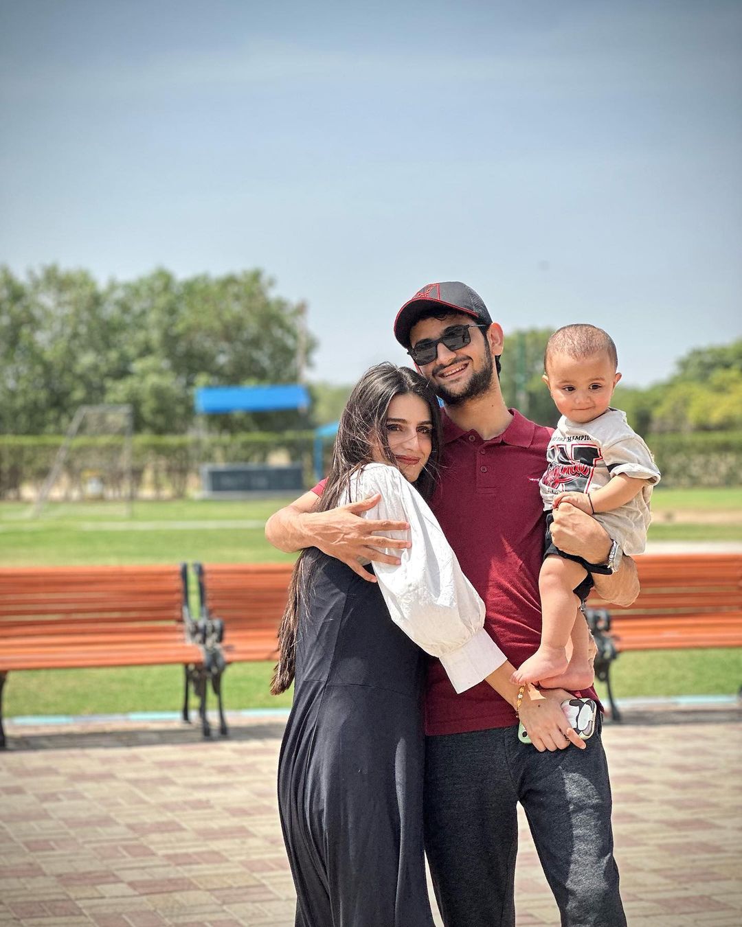 HD Pictures of Maaz Safder's Family From Son Basil's Birthday | Reviewit.pk
