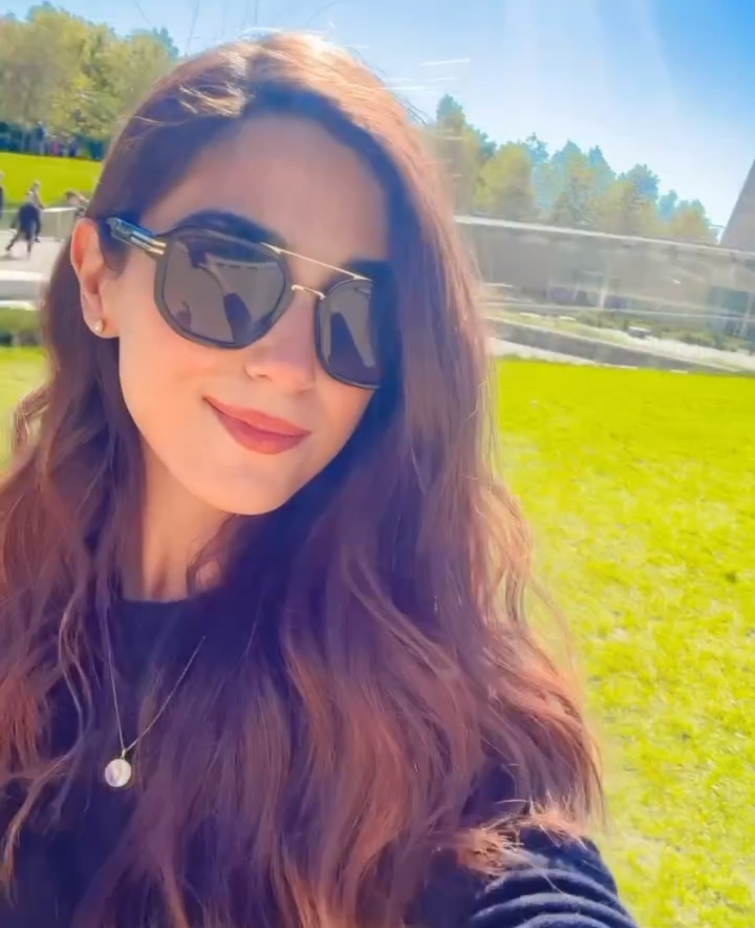 Cute Maya Ali's Gorgeous Clicks From USA | Reviewit.pk