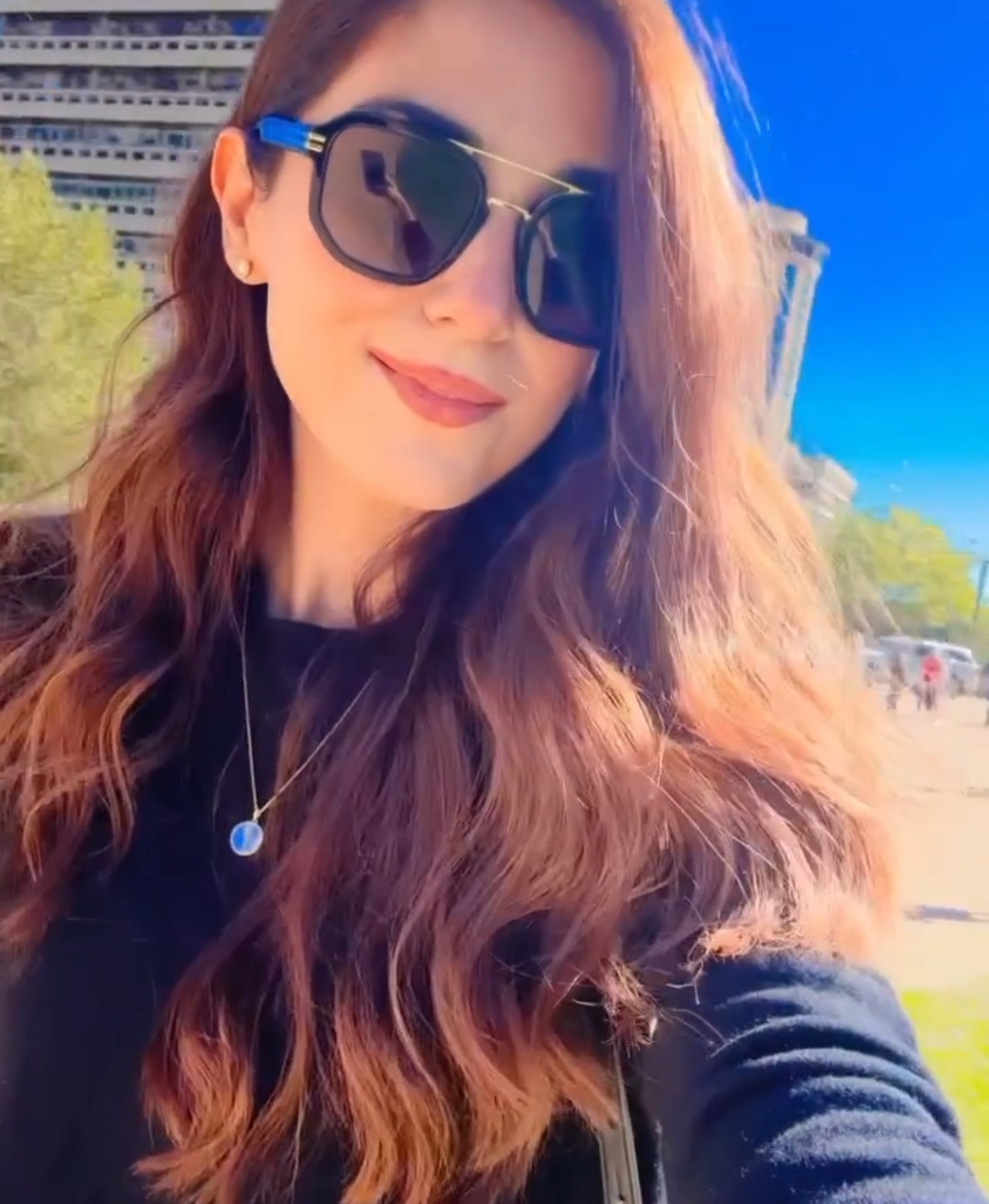 Cute Maya Ali's Gorgeous Clicks From USA | Reviewit.pk