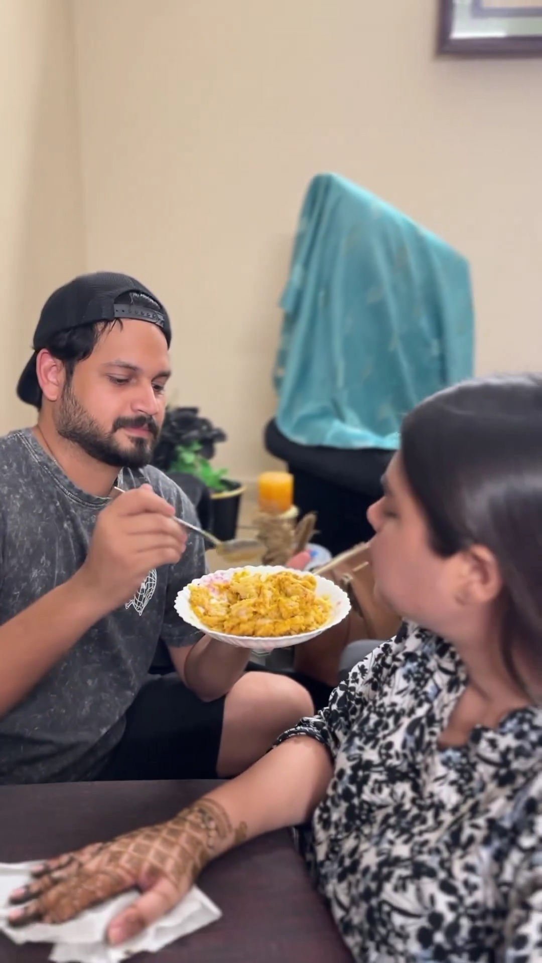 Warisha Khan And Azlan Shah's Beautiful Goud Bharayi Event | Reviewit.pk