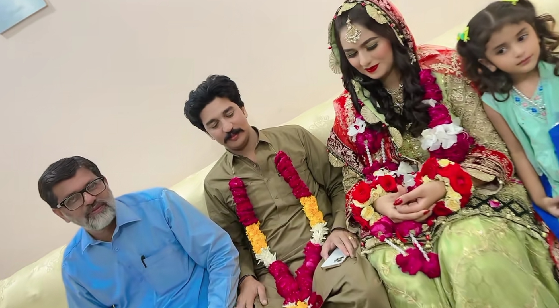 YouTuber Aliza Sehar Nikkah pictures viral on social media - THE ...
