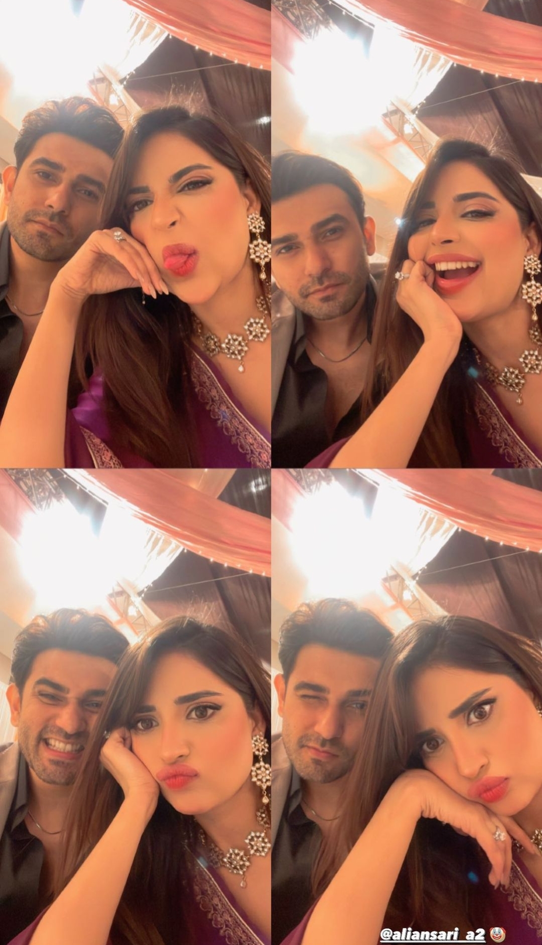 Saboor Aly & Aly Ansari's Stunning New Pictures From Wedding | Reviewit.pk