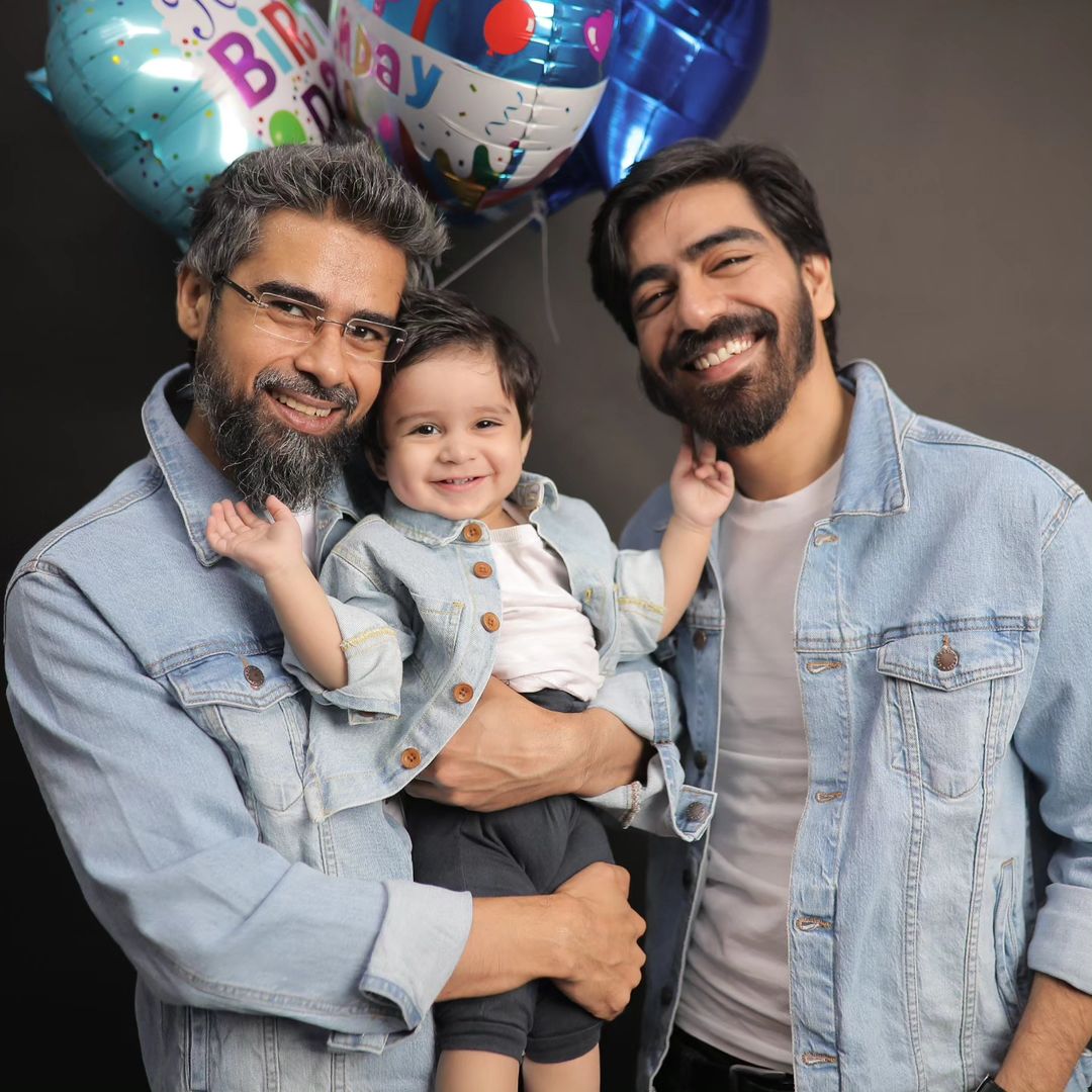 Srha Asghar Celebrates 1st Birthday Of Son Ehaan Murtaza | Reviewit.pk