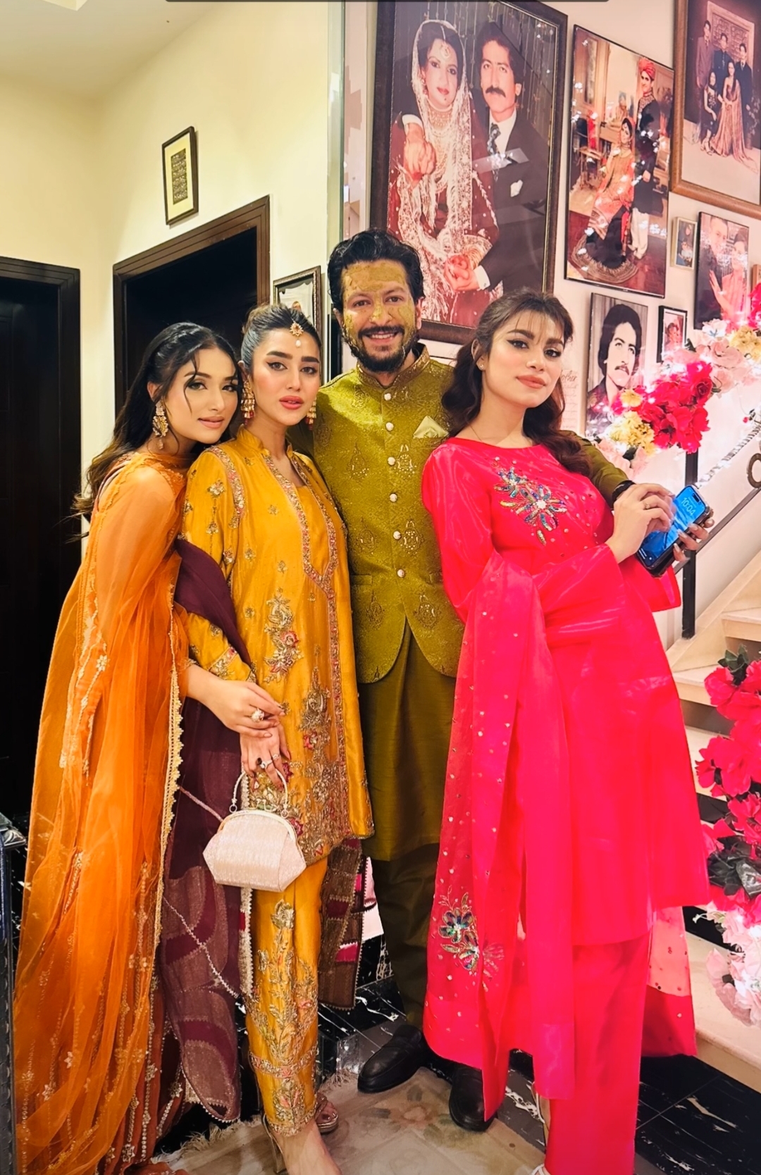 Arsalan Faisal's Ubtan & Dholki Event Pictures | Reviewit.pk