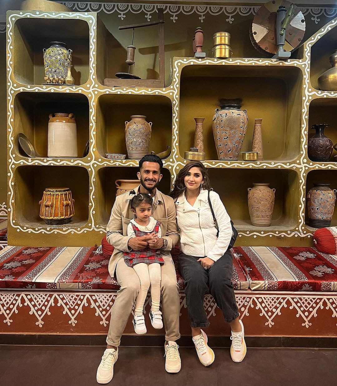 Hassan Ali's Gorgeous New Family Clicks | Reviewit.pk