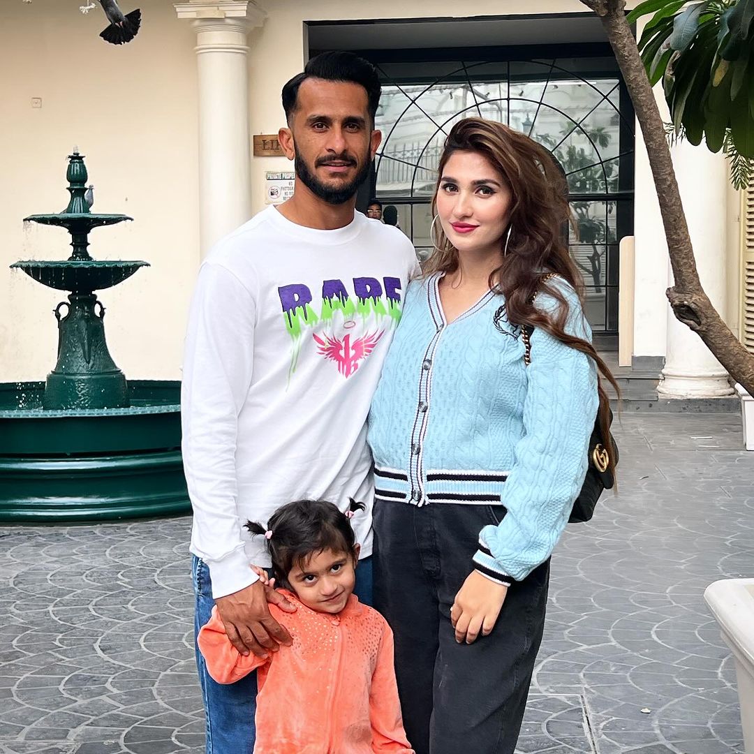 Hassan Ali's Gorgeous New Family Clicks | Reviewit.pk