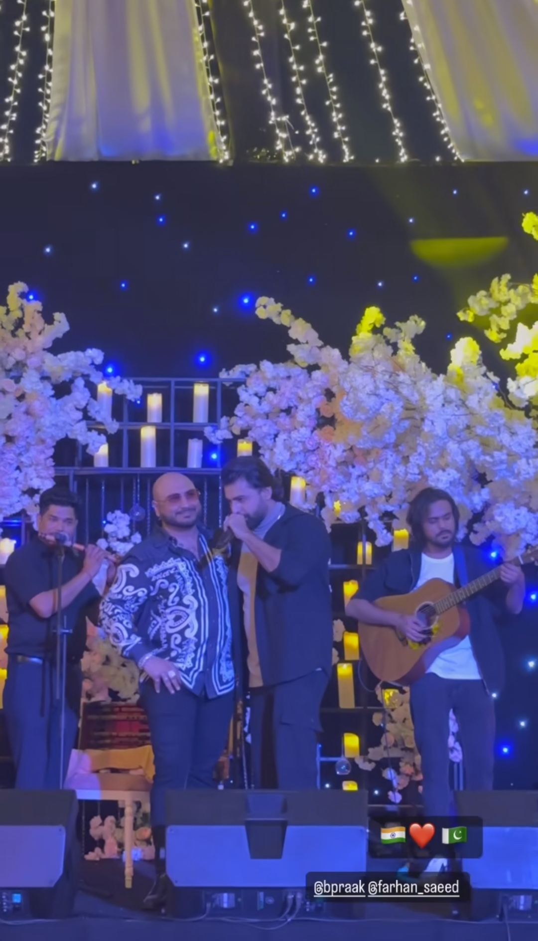 Pakistani Celebrities Attended Bpraak's Concert In Dubai | Reviewit.pk