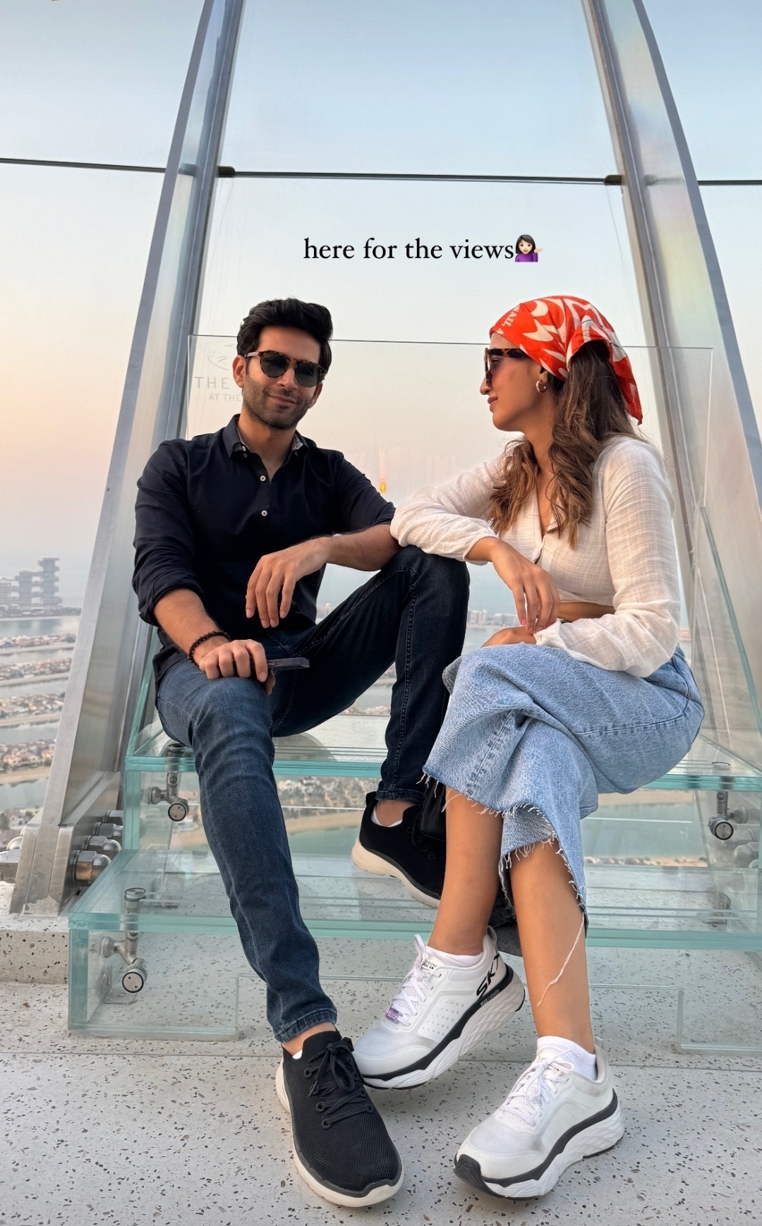 Hira Khan And Arsalan Khan's New Adorable Clicks From Dubai | Reviewit.pk