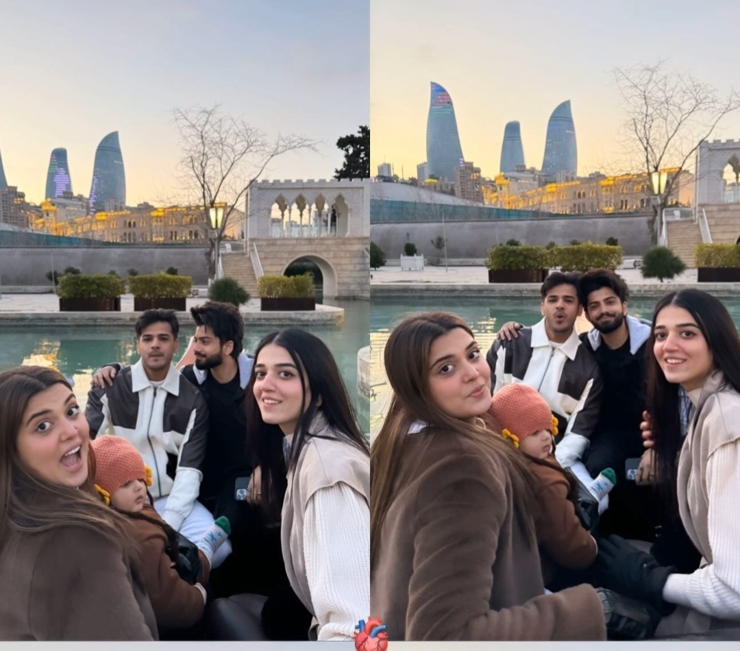 Kanwal Aftab's New Pictures From Baku Trip with Husband | Reviewit.pk