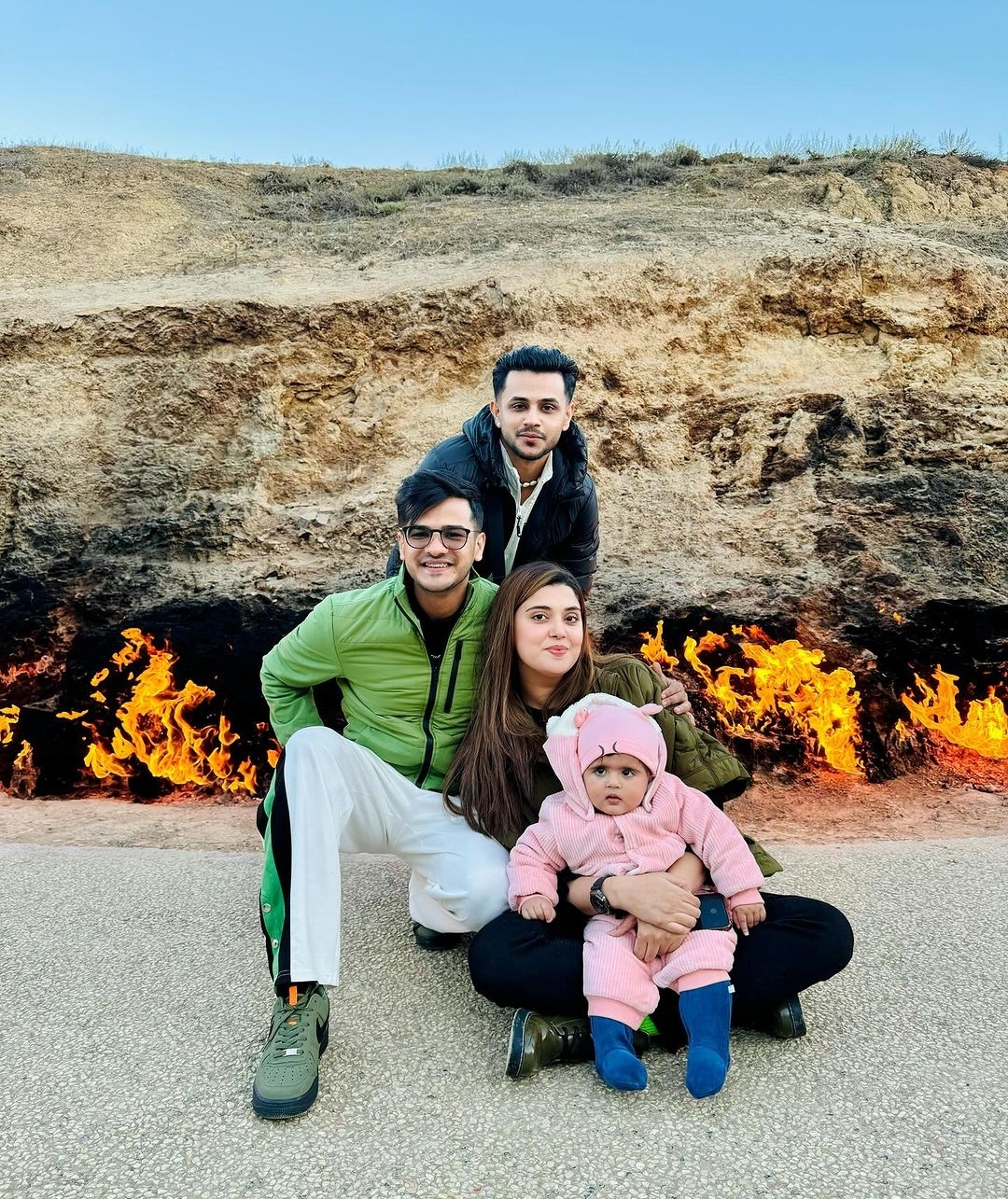 Kanwal Aftab's New Pictures From Baku Trip with Husband | Reviewit.pk