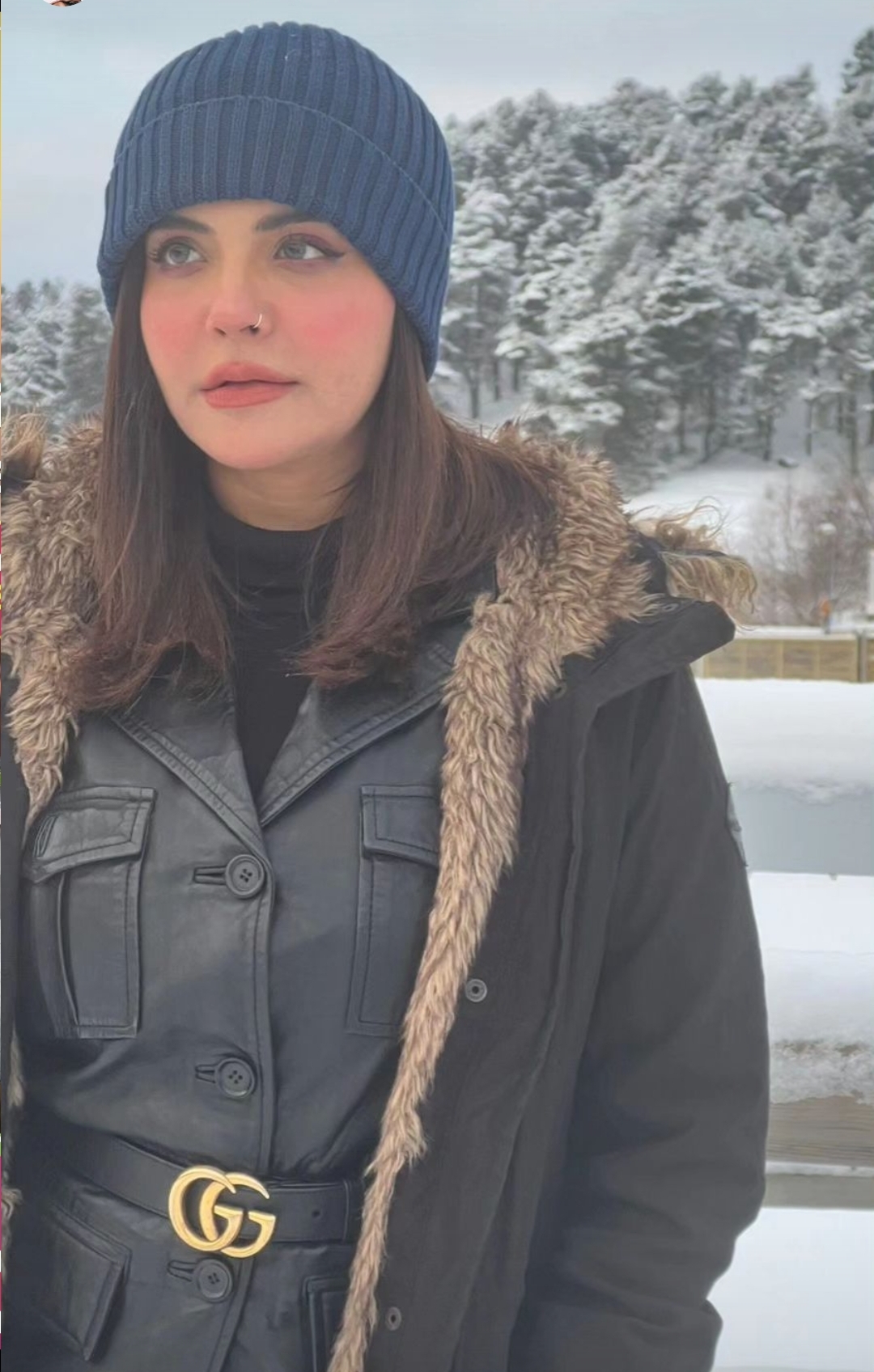 Nida Yasir Shares New Pictures From Finland | Reviewit.pk